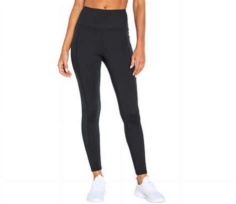 Marika High Waist Dri Wik Active Tights Black Large Side Pockets