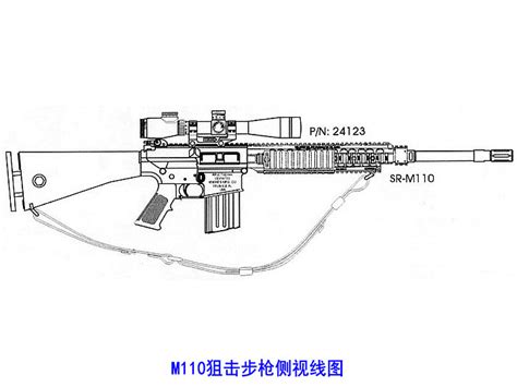 M110 Semi Automatic Sniper System（american Semi Automatic Sniper Rifle