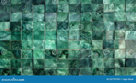 Stylish Tile Wall And Matching Floor For A Cohesive Design Stock