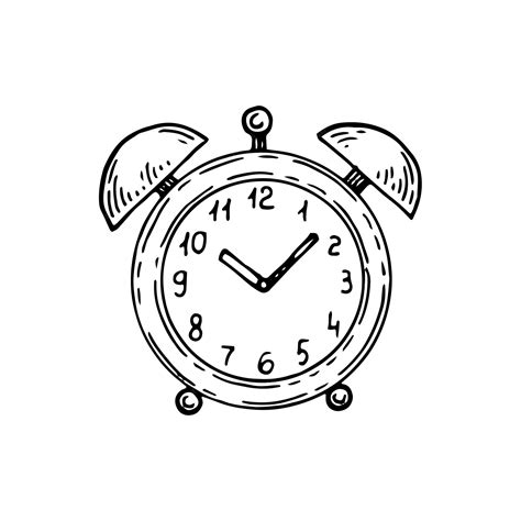 Alarm Clock Drawing