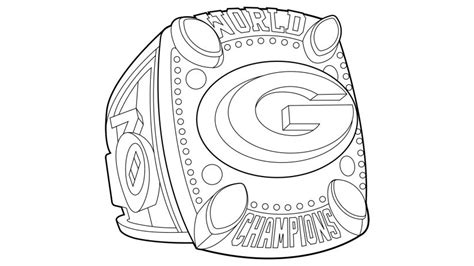 Packers Coloring Page Packers Coloringpages101 Ausmalbilderfurkinderde