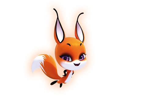 Trixx The Orange And White Fox Miraculous Ladybug Dibujo