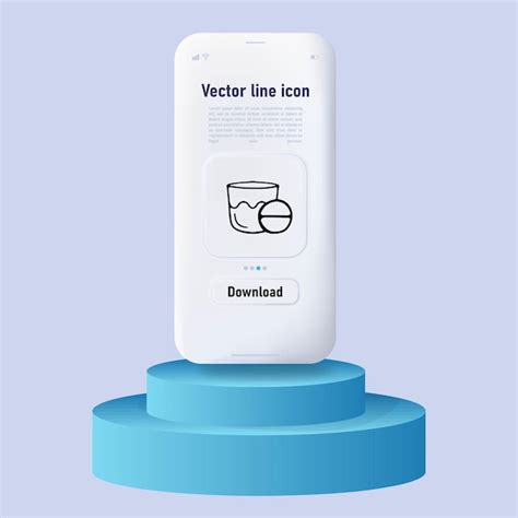 Premium Vector Water Glass Icon Representing A Glass Filled With Water Refreshing Hydration