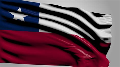 Flag Of Chile 36717088 Stock Video At Vecteezy
