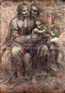 The Museum Outlet Anna Selbdritt By Da Vinci A3 Poster Paper Print