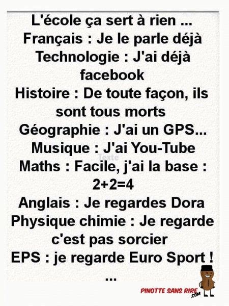 Gratuit Blague Sur L école Humourla