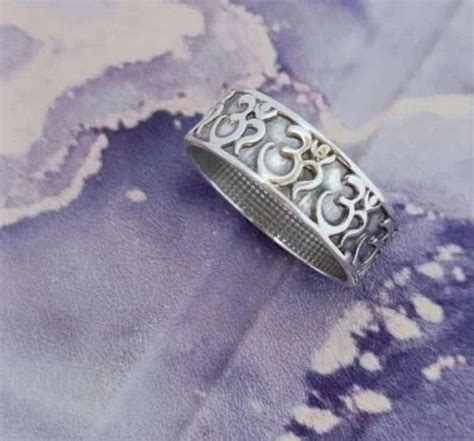 925 Silver Om Ring 925 Silver Om Ring Manufacturer From Mumbai