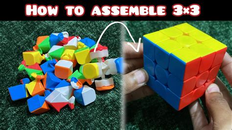 How To Assemble 3×3 Rubiks Cubestep By Step Syed Qaim Raza Youtube