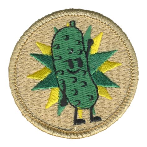 Fist Pumping Pickle Patrol Patch