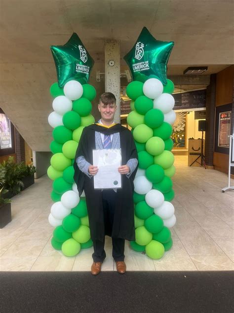 Darragh Collins On Linkedin Delighted To Graduate From University Of Limerick With A First Class