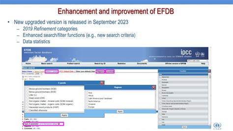 Ipcc Emission Factor Database Efdb Pptx