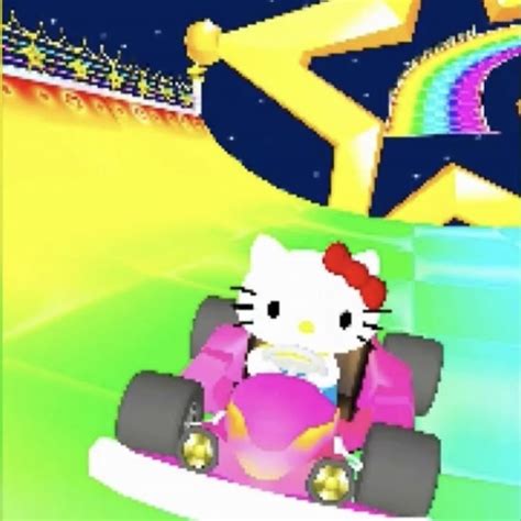 Hello Kitty Mario Kart Hello Kitty Art Hello Kitty Pictures Hello Kitty