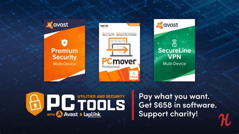 Humble Software Bundle Pc Utility And Security Tools With Avast And Laplink Bundle Bundle Scan