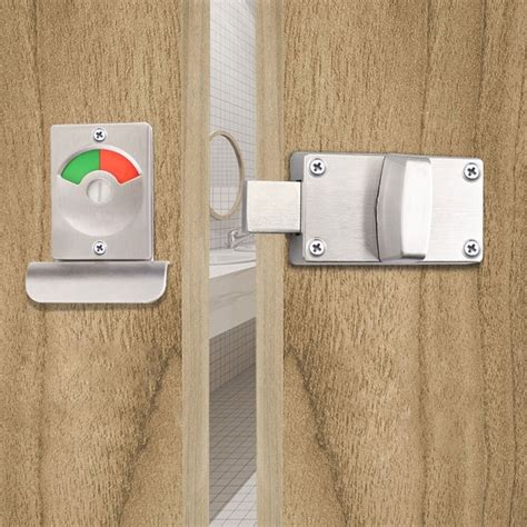 Bathroom Occupancy Indicator Locks