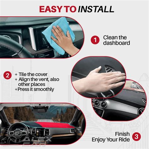 Apex Dash Mat Cover For Sedan Hatchback Suv Mpv Truck Etc Custom