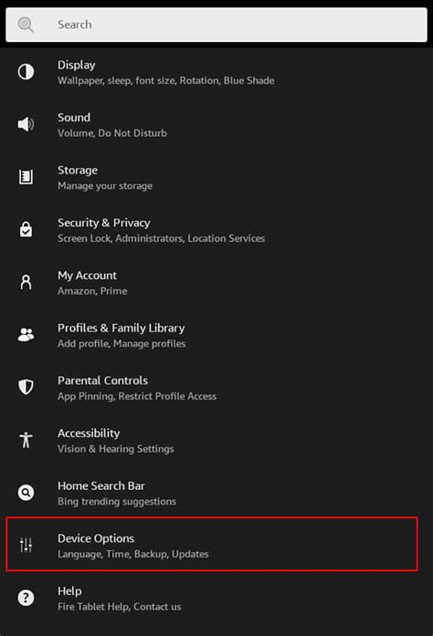 How To Reset An Amazon Fire Tablet