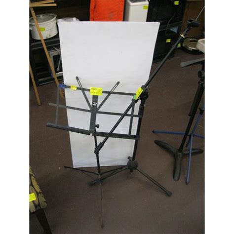 Mic Stand And Music Stand