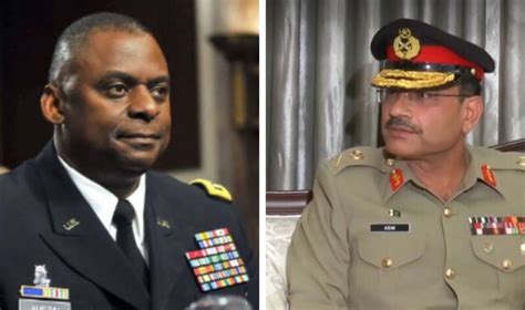 Us Defence Secretary Lloyd Austin Discusses Security Cooperation With Pakistan Army Chief Asim Munir