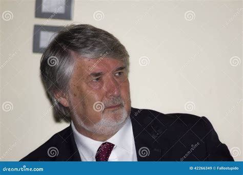 Portrait Giuliano Poletti Editorial Stock Image Image Of Senator 42266349
