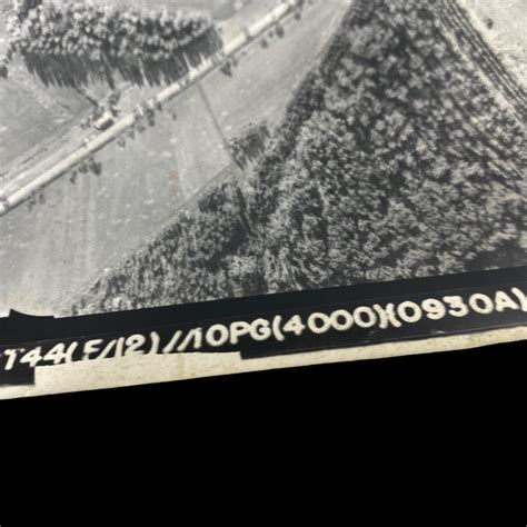 Rare Wwii 1944 Dated 10th Reconnaissance Photographic Group 9th Air