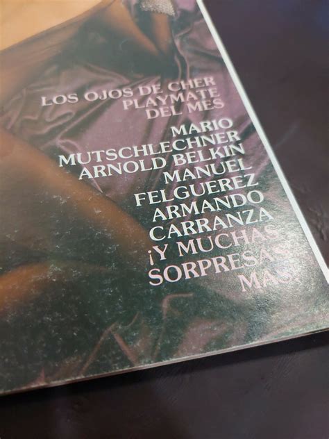 Playboy Signore Rare Cher Butler Magazine Mexican Edition Auguts