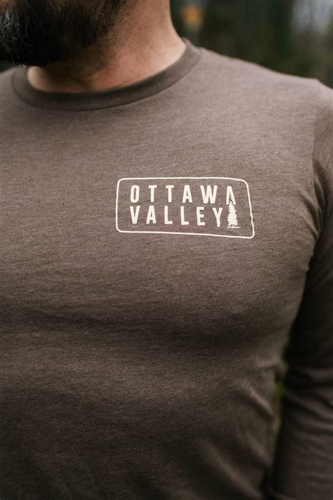 Ova Tree Long Sleeve Brown Ottawa Valley Apparel