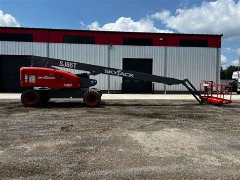Absolute 2021 Skyjack Sj86t Telescopic Boom Lift Res Auction Services