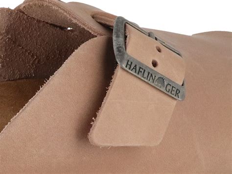 Haflinger Leather Clogs Porto Taupe