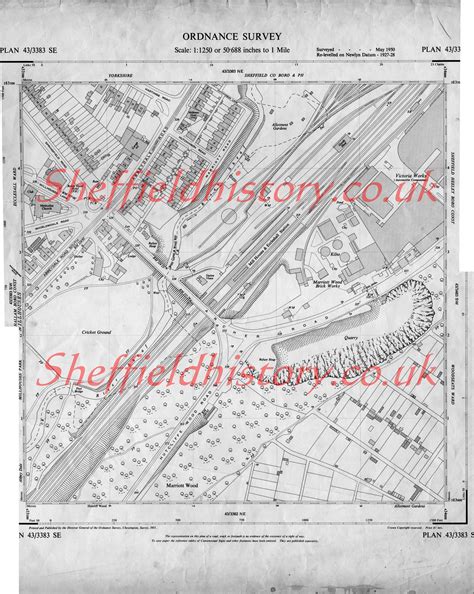 Os Maps Of Sheffield And District 1950s Over 300 Of Them Page 3 Sheffield Maps