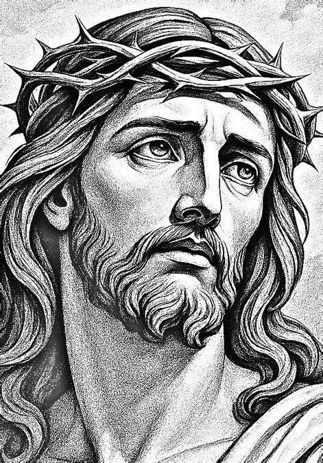 Desenho Jesus Cristo Desenhos Catolicos Tatuagem De Jesus Decalque
