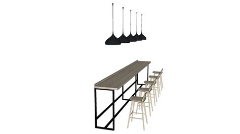 3d Warehouse Cafe Tables Cafe Seating Kitchen Island Table