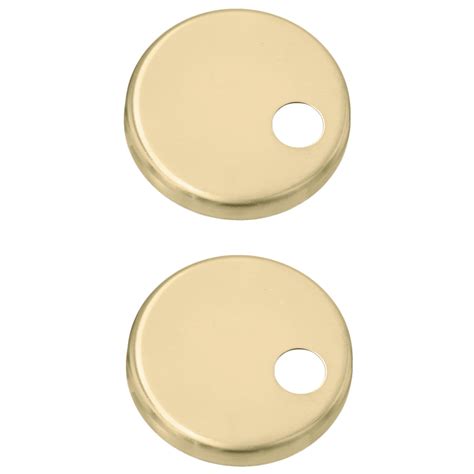 Alaska Brushed Brass Hinge Cover Set Victorian Plumbing Uk