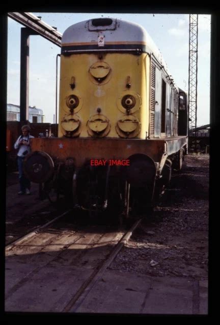 Photo Br Class 20 Loco No 20064 At Toton 1990 Green Livry £175