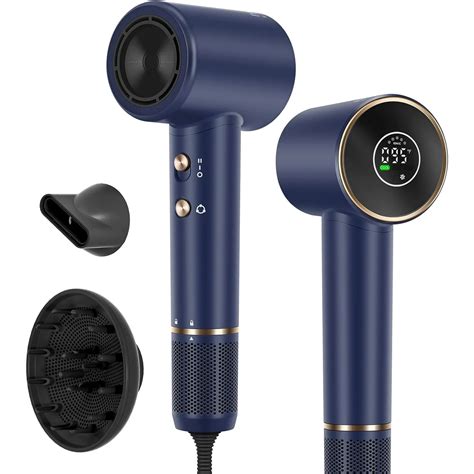 Parwin Pro Beauty 1875w Hair Dryer With Diffuser Prussian Blue