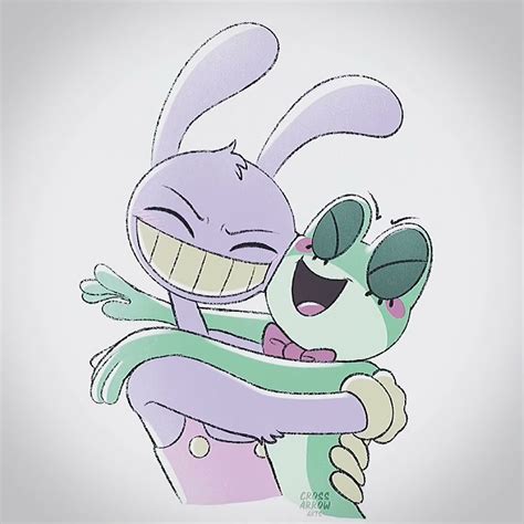 Jax X Ribbit Edit Edits Theamazingdigitalcircus Jaxdigitalcircus