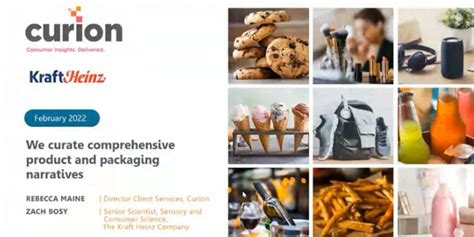 Curion And Kraft Heinz Understanding Key Attributes For Consumer