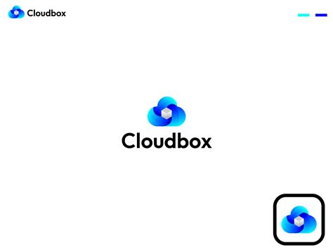 Cloudbox Modern Logo Design Storage Drive By Mahbub Alam Logo And