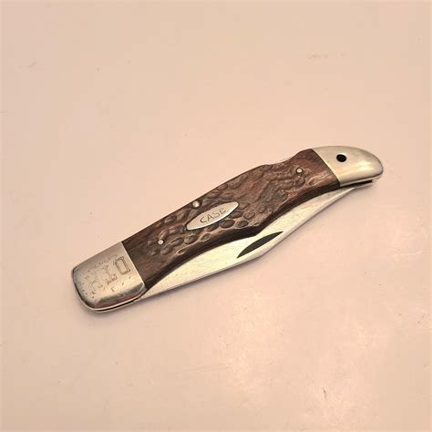 Vintage Case Hunter Knife 1965 1969 No 6165 L Jigged Scales Etsy