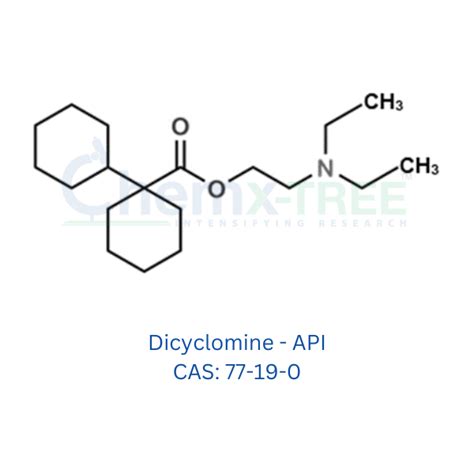 Dicyclomine Api Chemxtree Standards