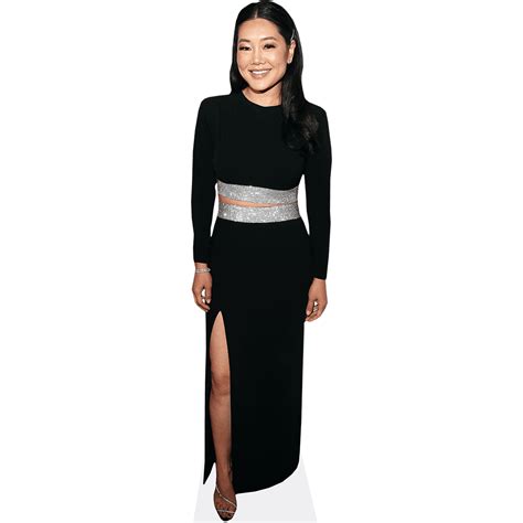 Crystal Kung Minkoff Black Outfit Lifesize Cardboard Cutout Standee