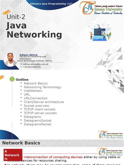 Chapter 2 Java Networking Pdf Port Computer Networking Network Socket