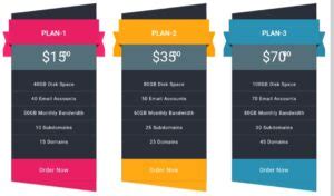 15 CSS Pricing Tables ForFrontend