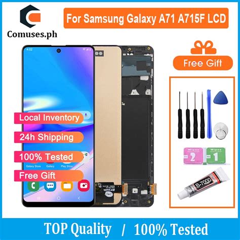 Comuses Lcd For Samsung Galaxy A71 A715f Lcd Display Touch Screen