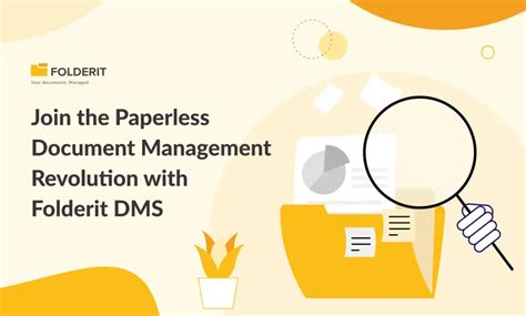 Join The Paperless Document Management Revolution With Folderits Dms Document Management
