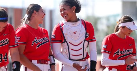 Arizona Softball Dominates Asu In Series Opener Arizona Desert Swarm