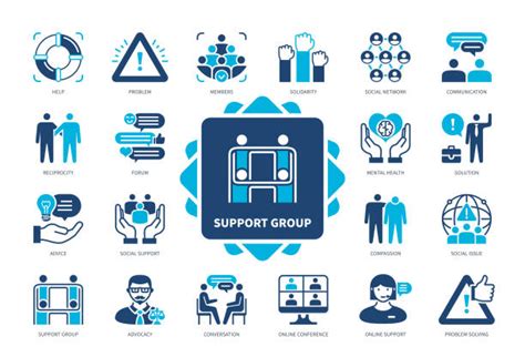70 Group Therapy Support Meeting Stock Illustrations Royalty Free