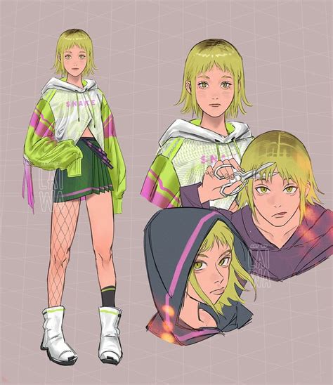 Akane Sawatari Character Art Chainsaw Fan Art