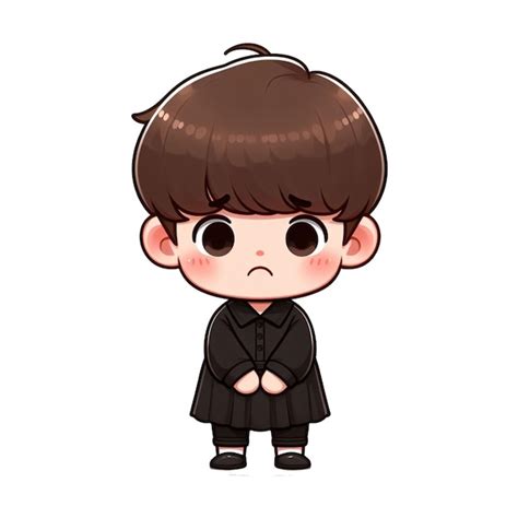 Premium Psd Chibi Concept Vector Icon Image