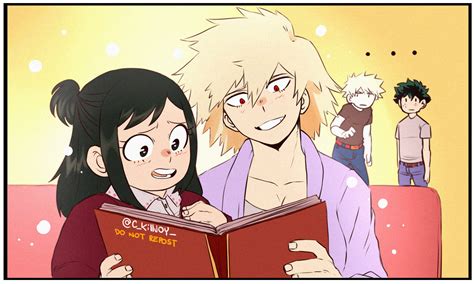 Midoriya Izuku Bakugou Katsuki Bakugou Mitsuki And Midoriya Inko