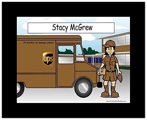 Ups Truck Cartoon Clip Art Ups Delivery Driver Roles Based On Shipping